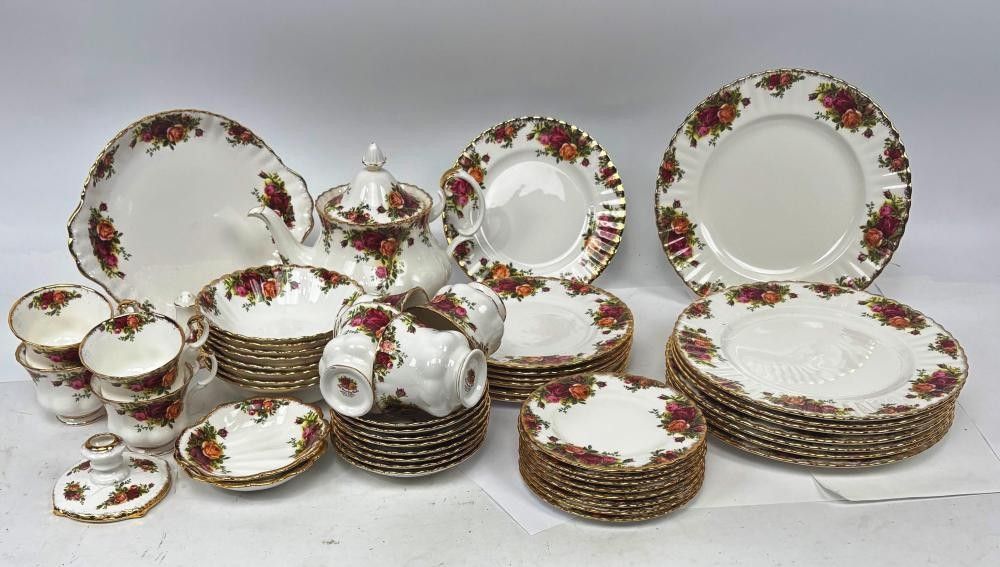 Royal Albert Old Country Rose 55 Piece Dinner Set - Royal Albert - Ceramics