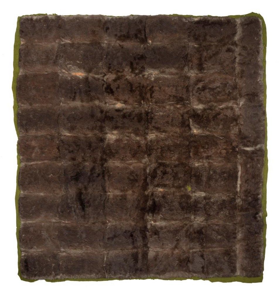 Antique Australian Platypus Buggy Rug with Green Velvet Backing - Rugs ...