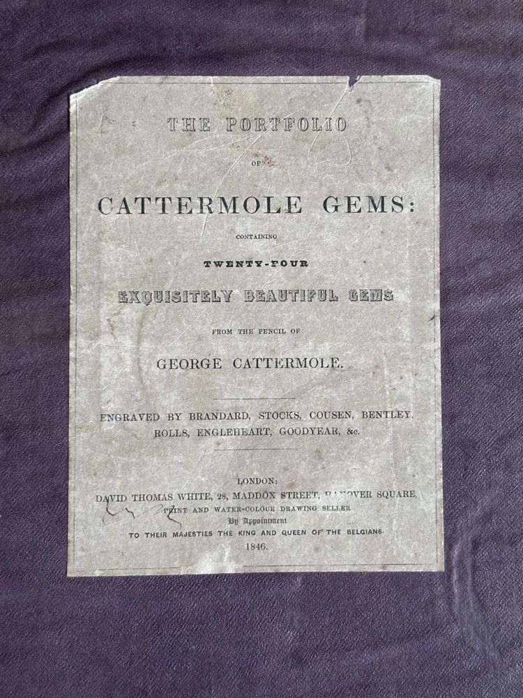 Cattermole Gems: Engravings by George Cattermole, London 1846 - Prints ...