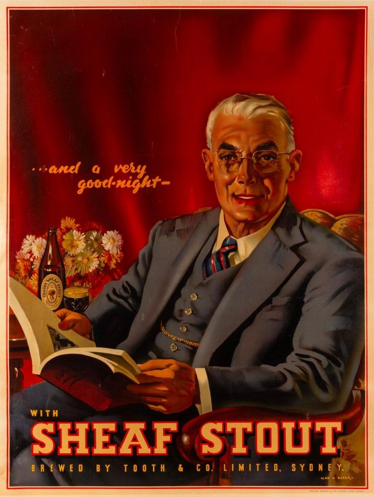 Stout Brewed by Tooth & Co. Limited Advertising Poster - Prints ...