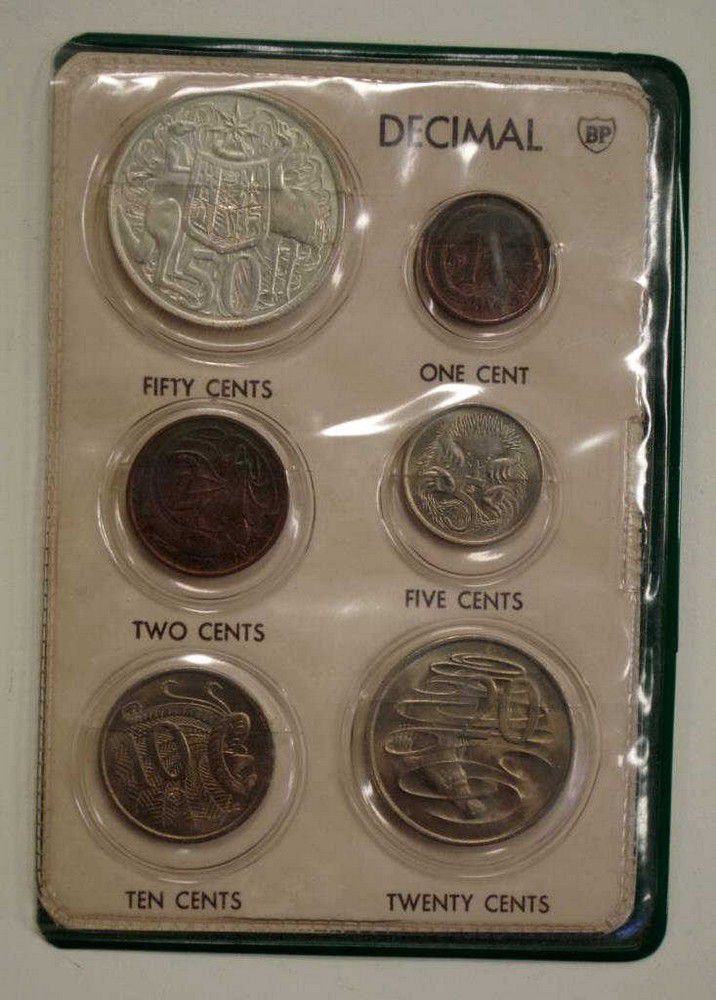 1966 Australian Unc Coin Set BP - Coins - Numismatics, Stamps & Scrip
