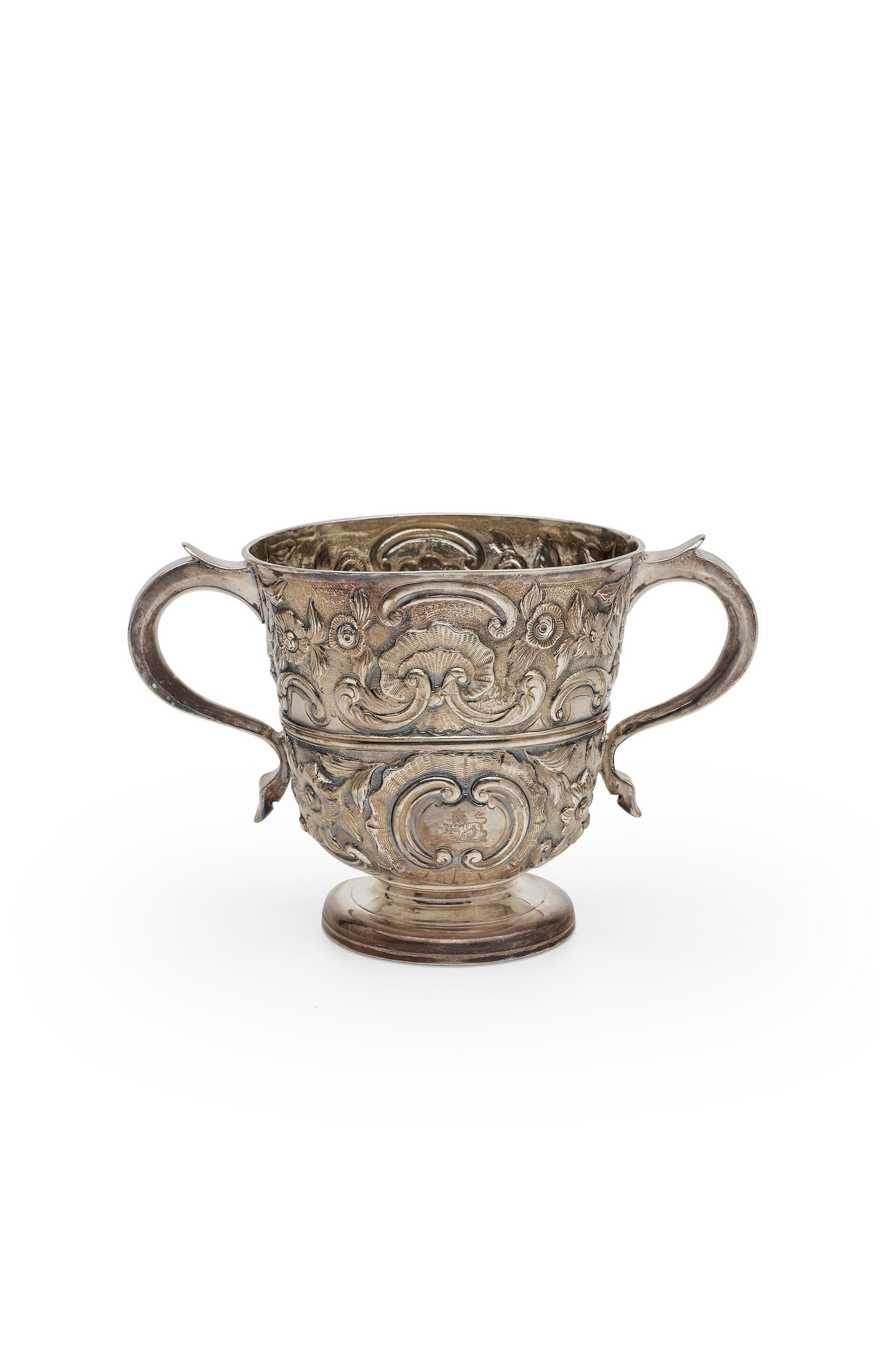 Gilded Silver Porringer by Richard Bayley, London, c.1715 - Mugs, Cups ...