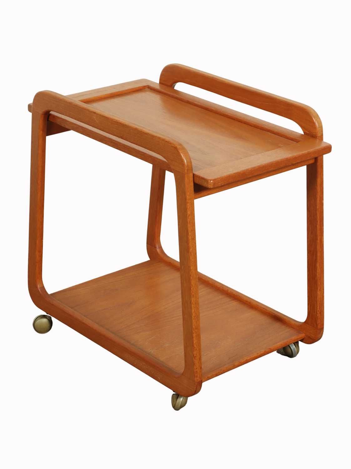 Noblett Teak Traymobile: Two Tier Service Trolley, c.1960s - Australian ...