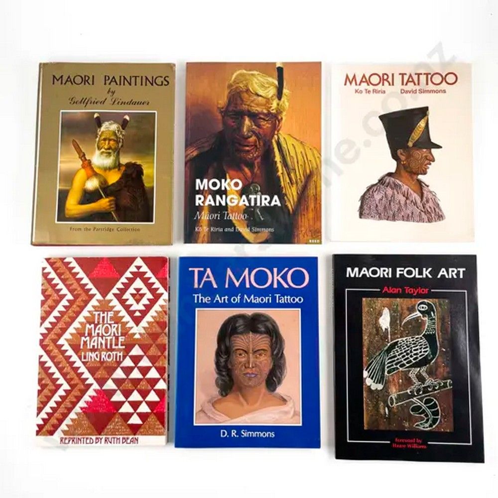 Maori Arts & Moko: A Collection of Folk Art Books - New Zealand Maori ...