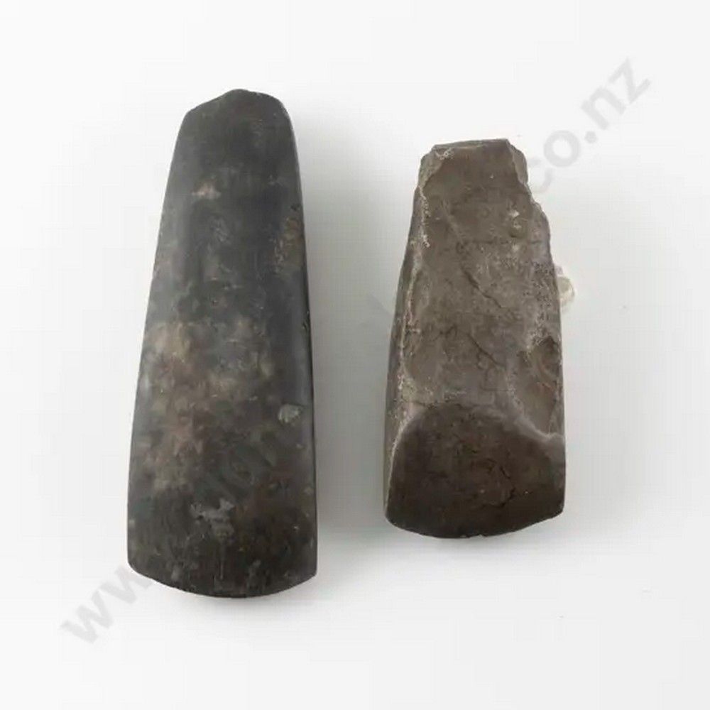 Collection of Stone Toki and Adze Tools, Y22911-Y22912 - New Zealand ...