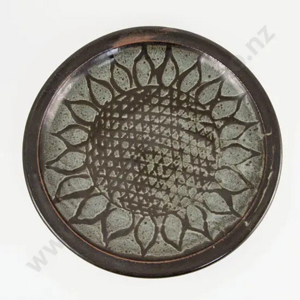 Early Mirek Smisek Large Platter with Old Impressed Mark - New Zealand ...