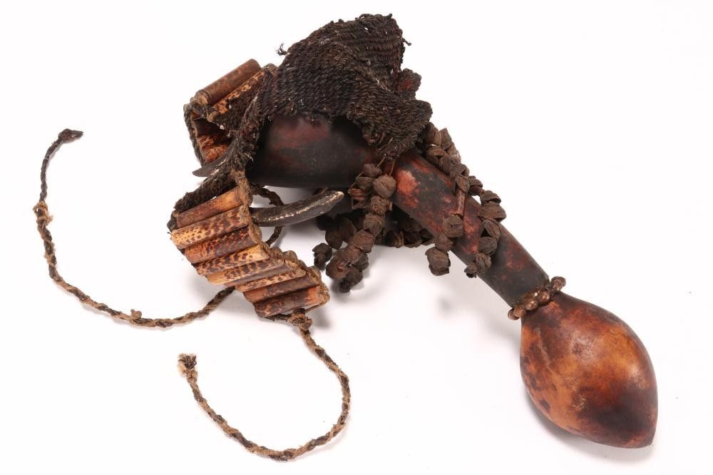 Papua New Guinea Koteka with Gourd Sheath and Tribal Accents - New ...