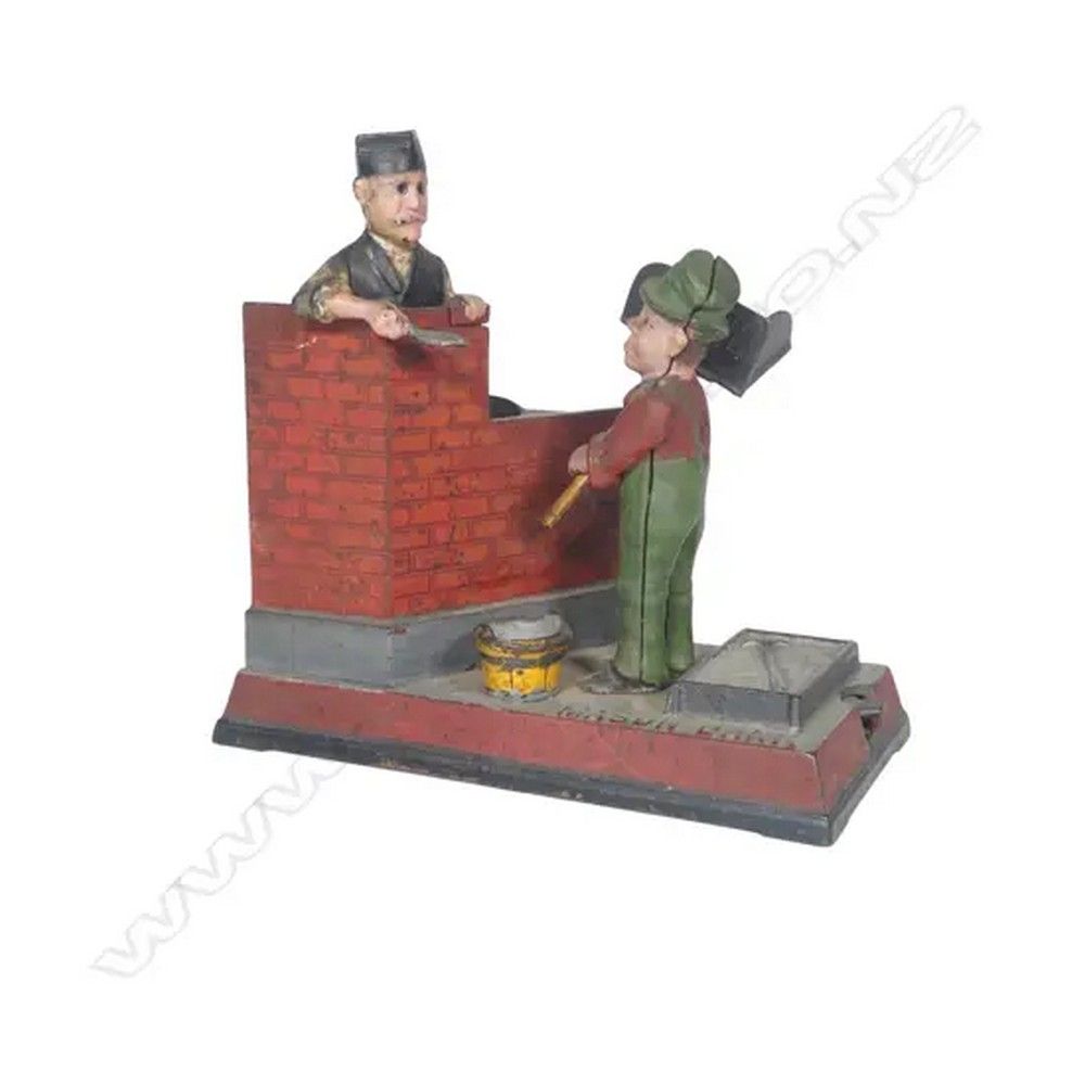 Mason Bank Mechanical Bank, c.1887 by Shepard Hardware Company - Money ...