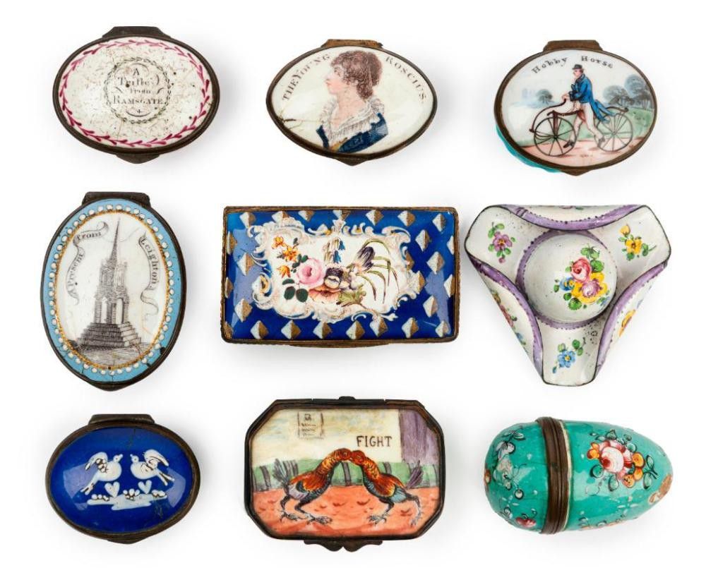 19th Century Battersea Box Collection - Zother - Metalware