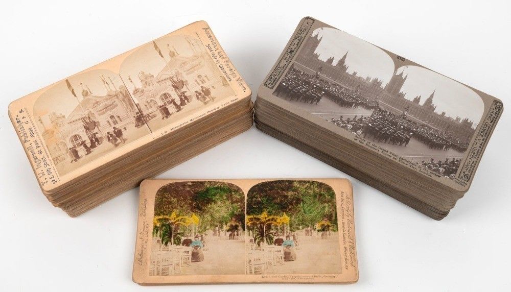 Stereo Cards Collection: Ingersoll, Realistic Travels, Whiting ...
