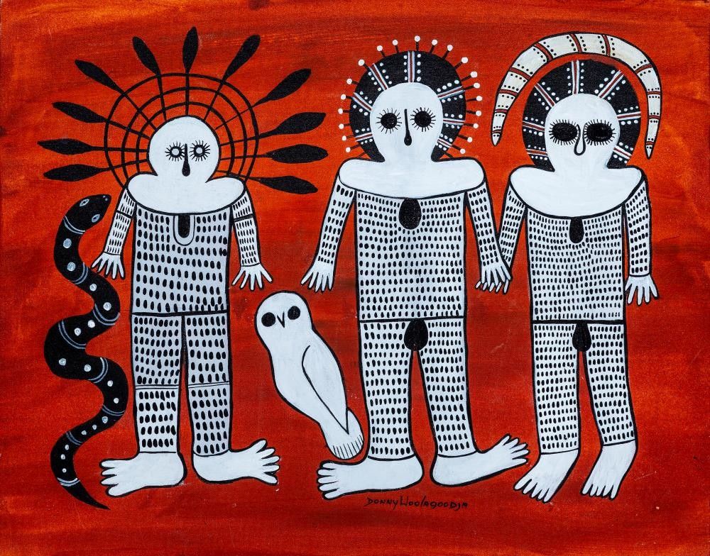 Three Tribes - Oil Paintings and Acrylics - Art