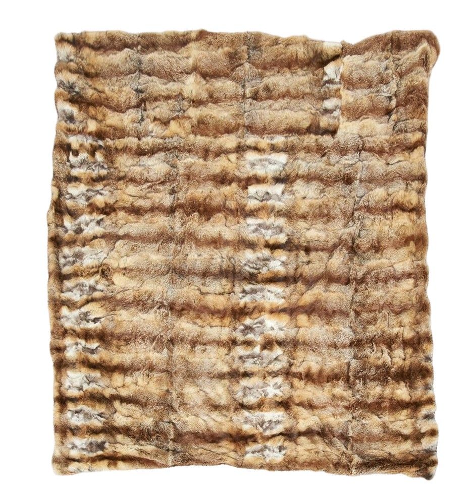 Australian Red Fox-Fur Bed Cover, Designed by Harry Seidler - Natural ...