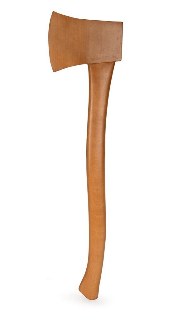 Tasmanian Huon Pine Carved Axe Ornament, 77cm Long - Zother incl ...