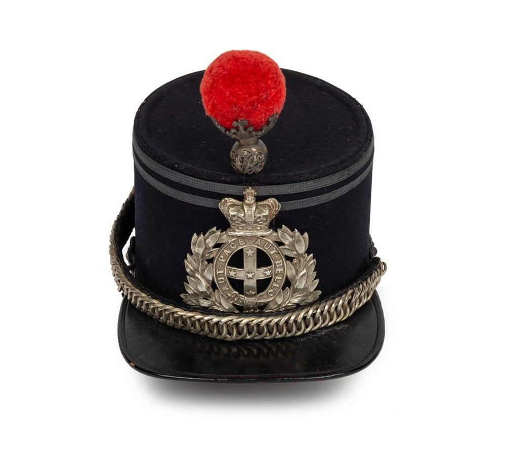 Rare Victorian Volunteer Infantry Shako, 1860-1869 - Unique Example ...