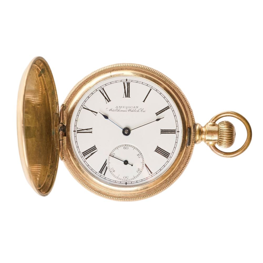 Waltham Full Hunter Pocket Watch with Puritan Case, 1895 - Watches ...