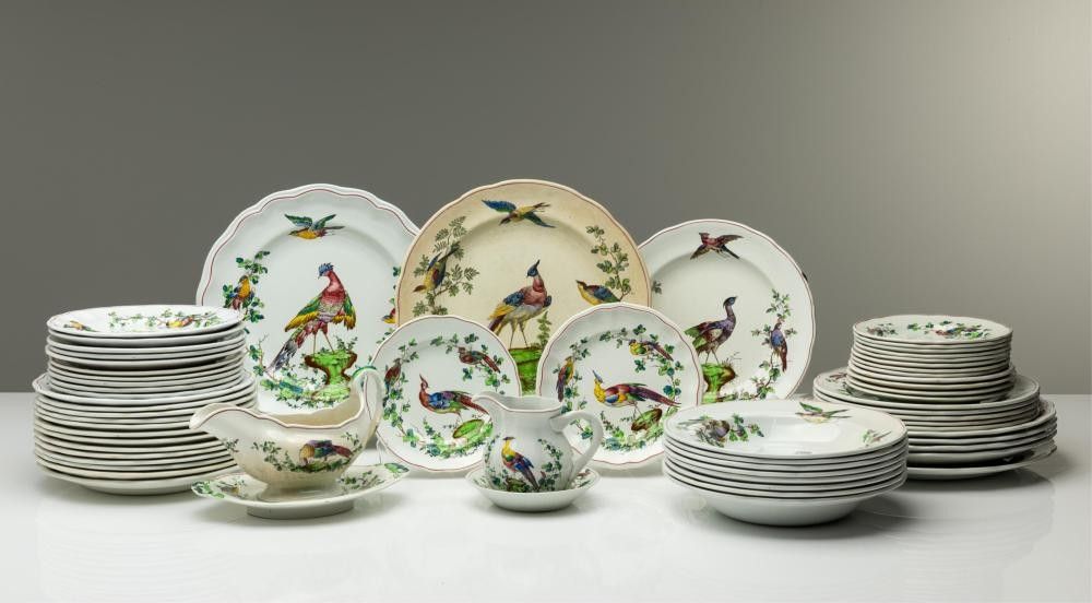 Copelands Spode 'Chelsea Birds' Porcelain Dinner Set, 60 Pieces ...