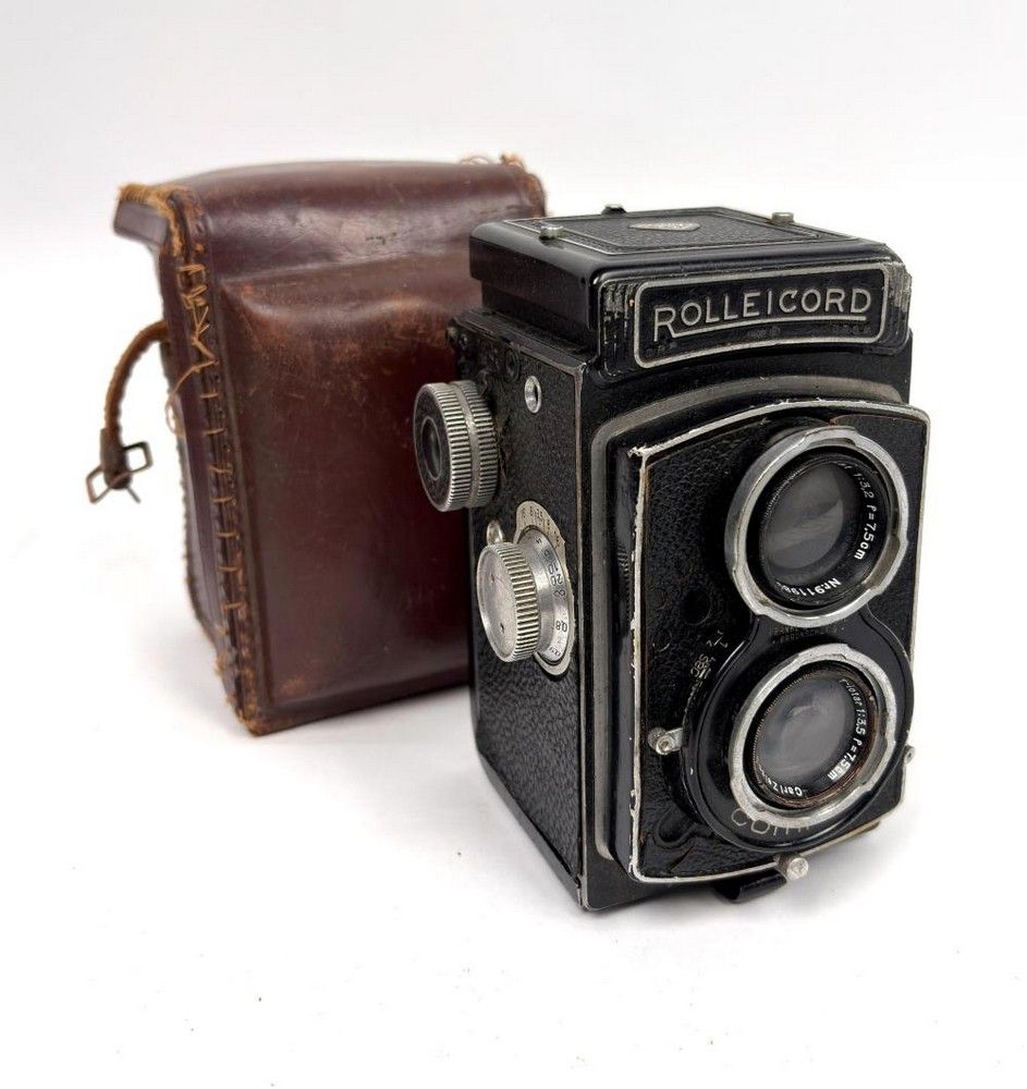 Rolleicord Compur DRP DRGM Camera with Case - Medium Format ...