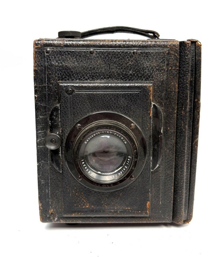 Vintage Ica Large Format Camera with Carl Zeiss Jena Lens - Photography ...