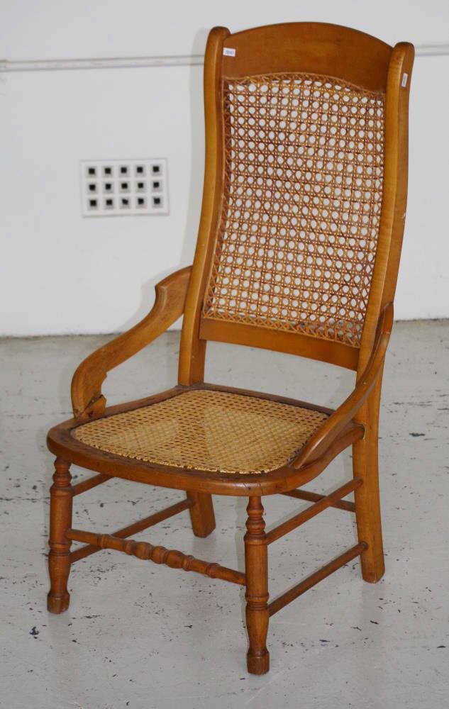 Child-sized vintage chair with caned seat - Seating - Singles/Pairs ... Child-sized vintage chair with caned seat - Seating - Singles/Pairs ...