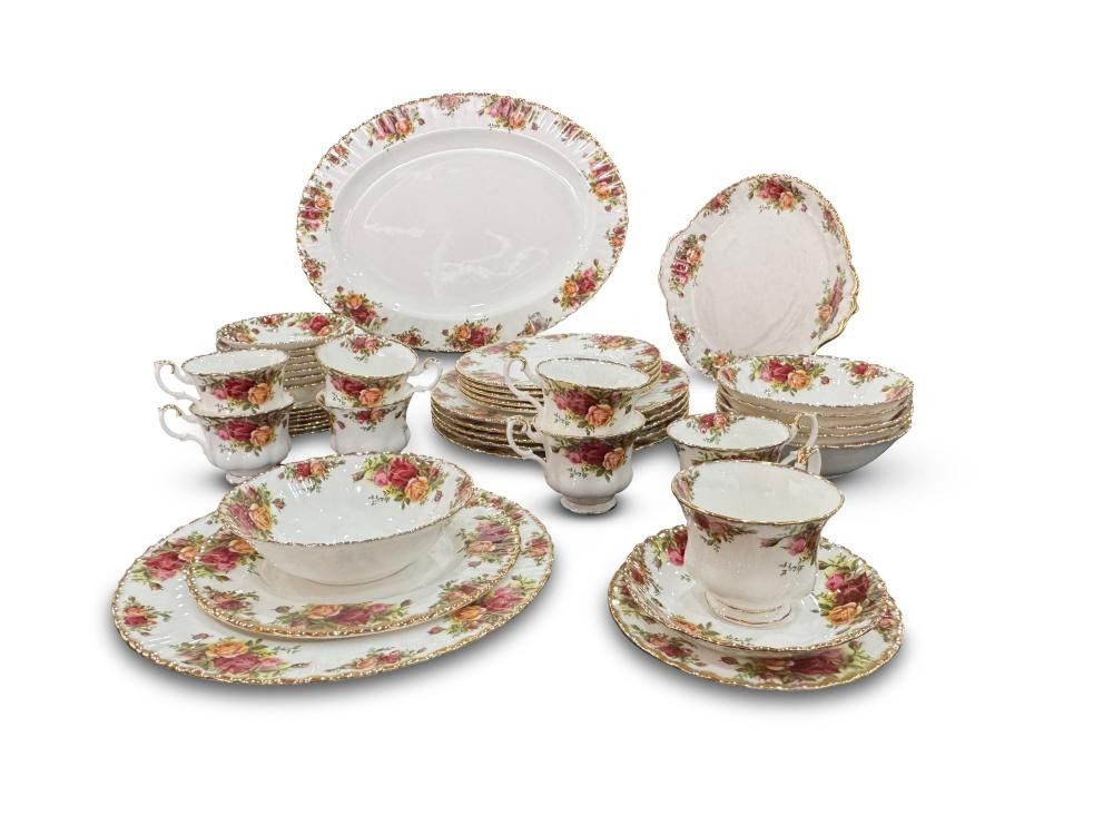 Royal Albert 'Old Country Roses' Dinner Set for Six+ - Royal Albert ...