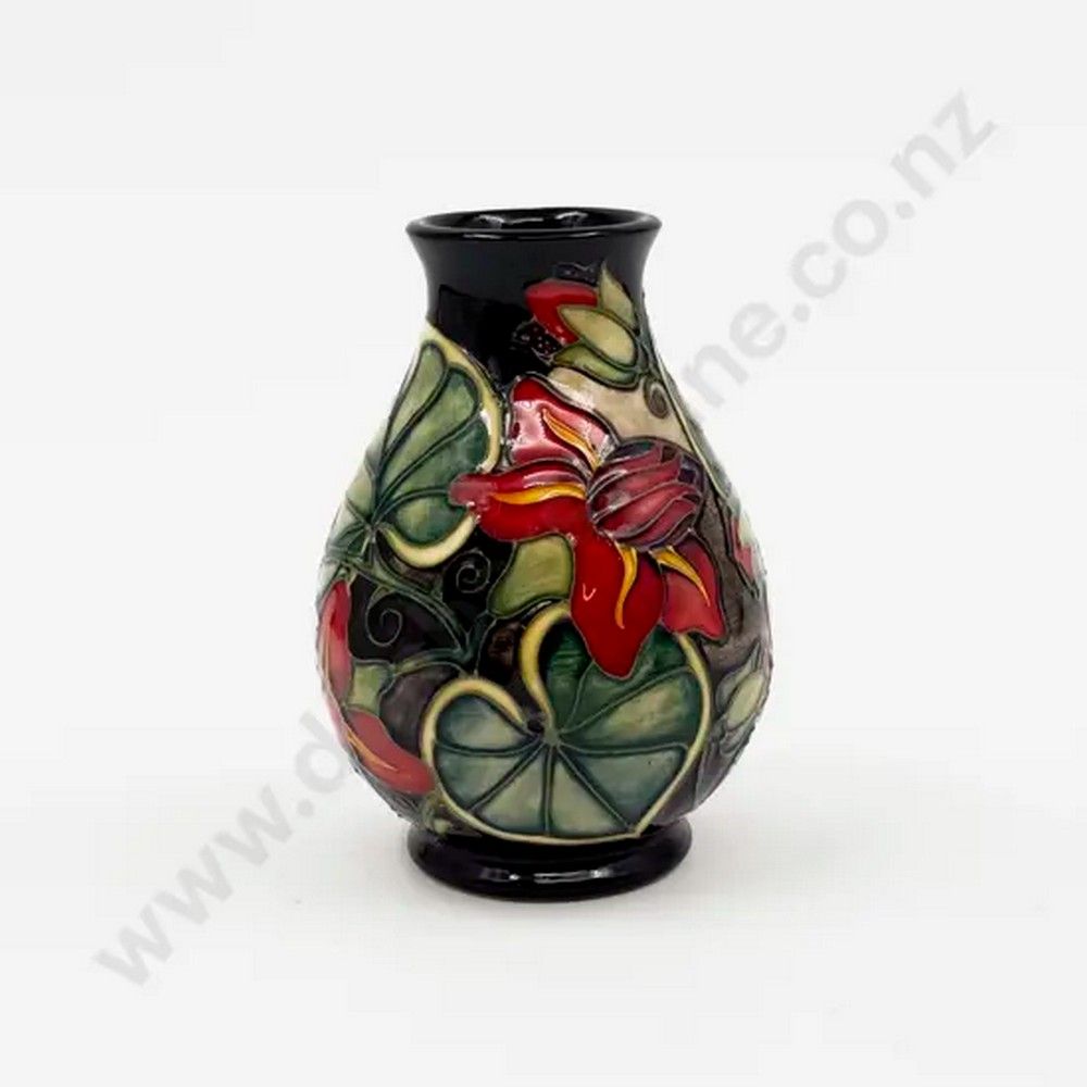Moorcroft 1999 Floral Vase, 14cm - Modern Design Collectible ...