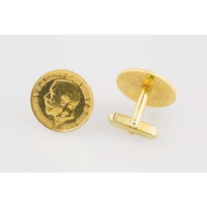 1926 Sovereign Cuff Links - Cufflinks & Studs - Jewellery