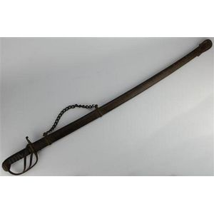 Victorian Enfield Cavalry Sword (1842) with Metal Scabbard - Edged ...