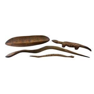 Australian Aboriginal artefacts: coolamon (carrying basket) - price ...