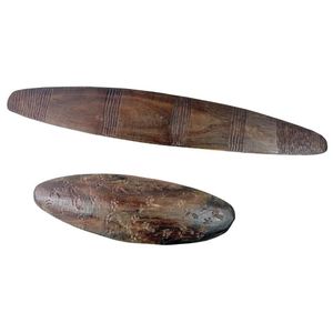 Australian Aboriginal artefacts: coolamon (carrying basket) - price ...