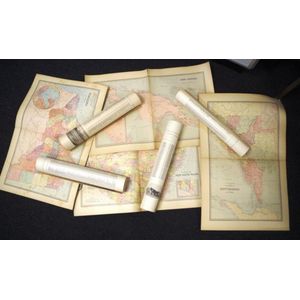 1880 Australian Territory Maps Set - Maps - Printed & Written Material