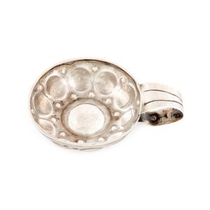 Antique sterling silver wine tasters (tastevin / tasse de vin) - price ...