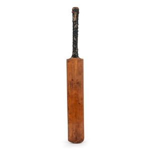 Archie Jackson's Rare Match-Used Cricket Bat from Tragic Career ...
