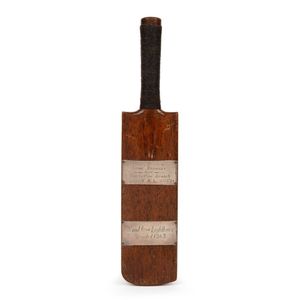 Miniature Bat with Silver Plaques from Lighthouse, 1934 Gift - Sporting ...