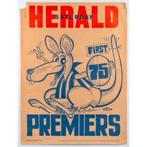 North Melbourne 1975 and 1977 Weg Posters - Condition Report - Sporting ...
