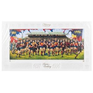 Fitzroy Football Club Team of the Century Poster by Jamie Cooper ...
