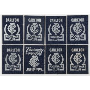 Carlton Member's Season Tickets 1961-1970 with Fixture Lists (8 ...