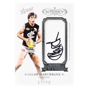 Exclusive Caleb Marchbank Signature Card: Limited Edition Collectible ...