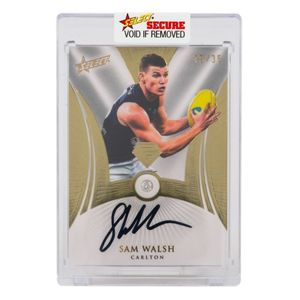Sam Walsh Gem Diamond Signature Card and Redemption Card Set - Cards ...