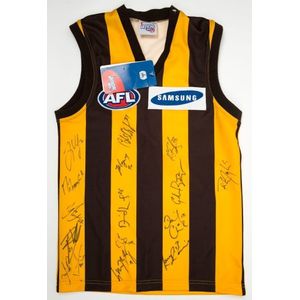 2000 Hawthorn Football Club Signed Jumper for Fundraising Auction ...