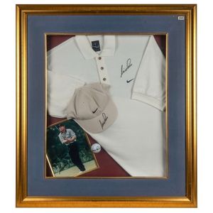 Nick Price Memorabilia Display: Hall of Fame Induction Collection ...
