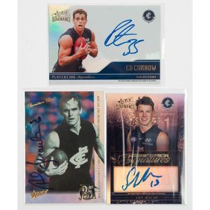 Carlton Signature Cards: Jezza, Walsh, and Curnow Limited Editions ...