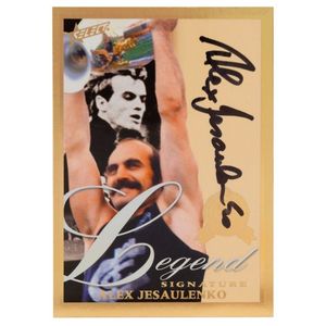 Alex Jesaulenko Limited-Edition Signature Card and Redemption Card Set ...