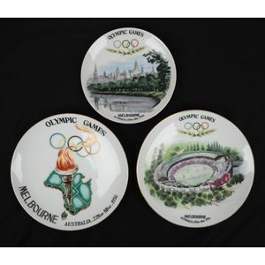Melbourne Commemorative China Plates Collection - Sporting - Olympics ...