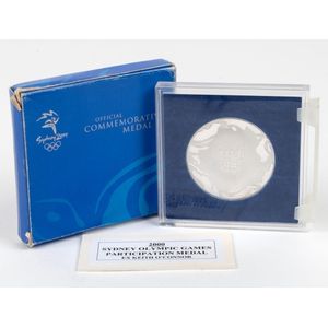 2000 Sydney Olympics Participation Medal in Original Presentation Case ...