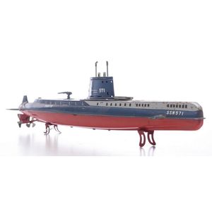 Rare Marusan Skate Submarine Tin Toy from Japan - Boats & Yachts - Toys & Models