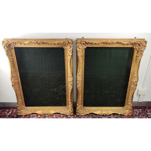 Custom Gilt Picture Frame Collector Cabinets - Antique Style Cabinets ...