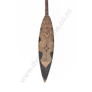 Ramu River Ancestor Paddle: John Perkins Collection - New Guinean - Tribal