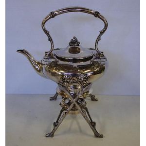 EPBM Silver Plate Kettle by James Dickson & Sons - Tea & Coffee Pots ...