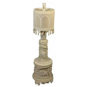 Rural Indian Scene Lamp - Lamps - Table & Desk - Lighting