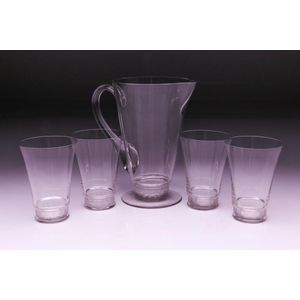 Vintage glass and pottery lemonade and cordial sets - price guide and ...